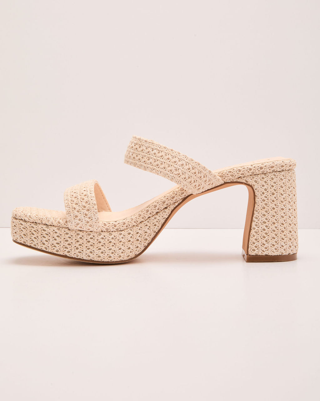 Azarie Raffia Heeled Sandals – VICI