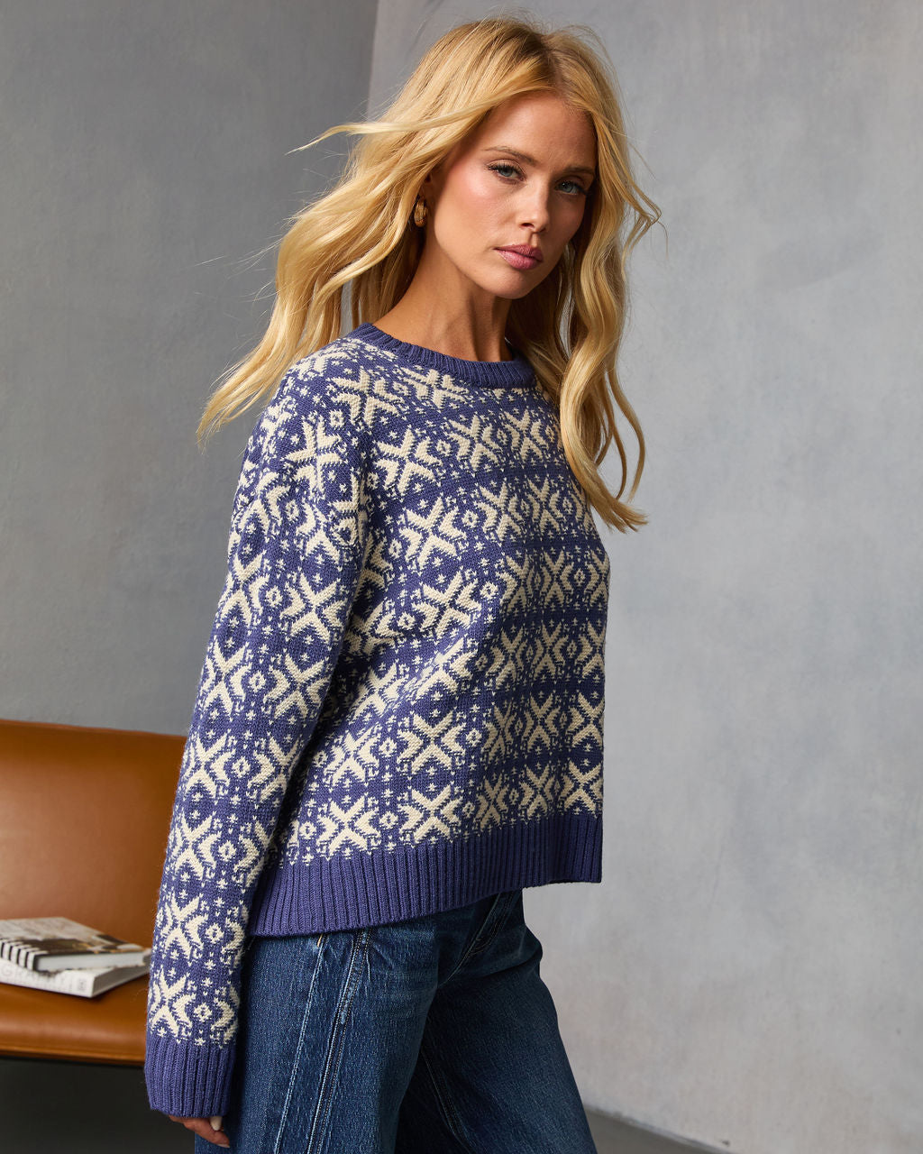 Quiet Hours Abstract Sweater – VICI