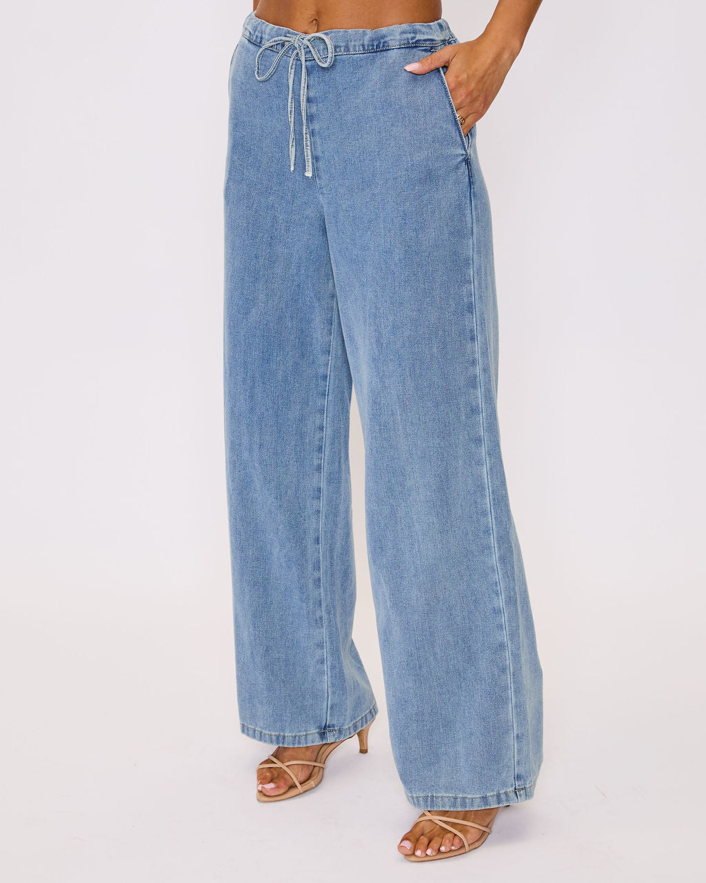 Sarah Drawstring Jeans – VICI