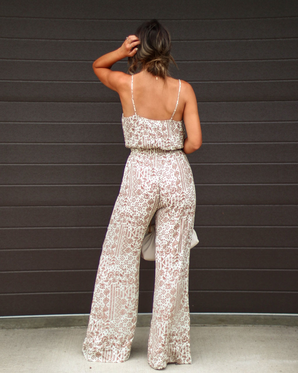 Brighton Beach Sleeveless Printed Jumpsuit – VICI