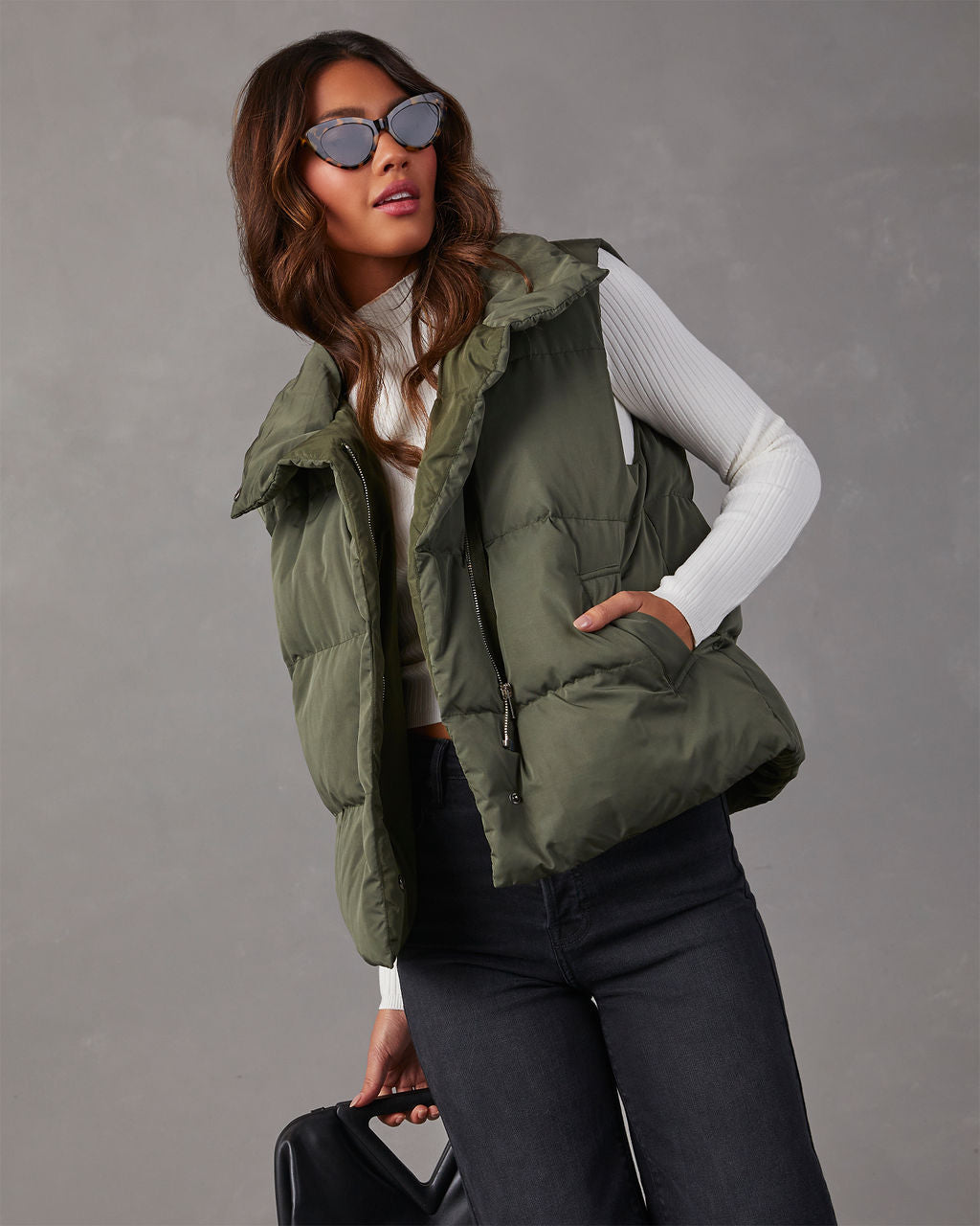 Anna Pocketed Puffer Vest – VICI