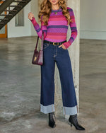 Alida Super Stretch High Rise Wide Leg Jeans – VICI