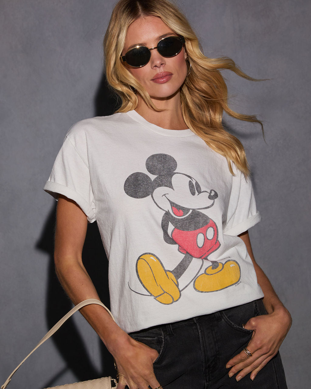 Mickey Mouse Short Sleeve Graphic Tee – VICI