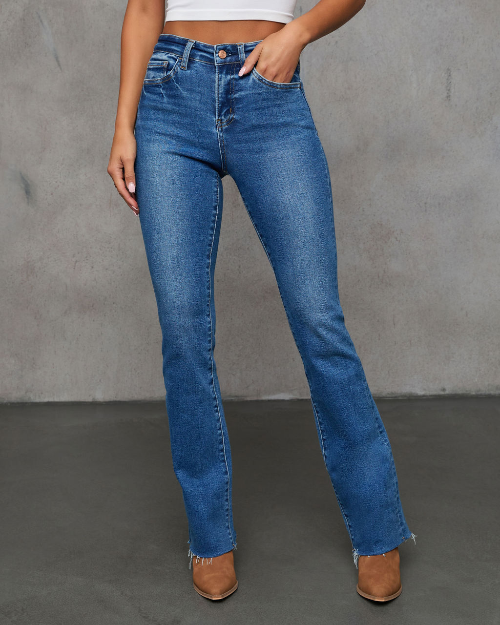 Orslow High Rise Straight Leg Denim – VICI