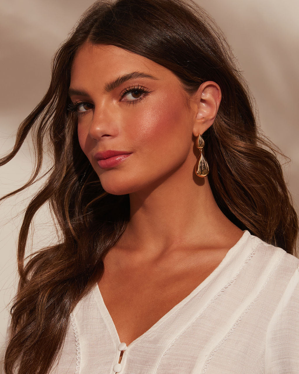 Charmed Dreams Teardrop Tiered Earrings – VICI