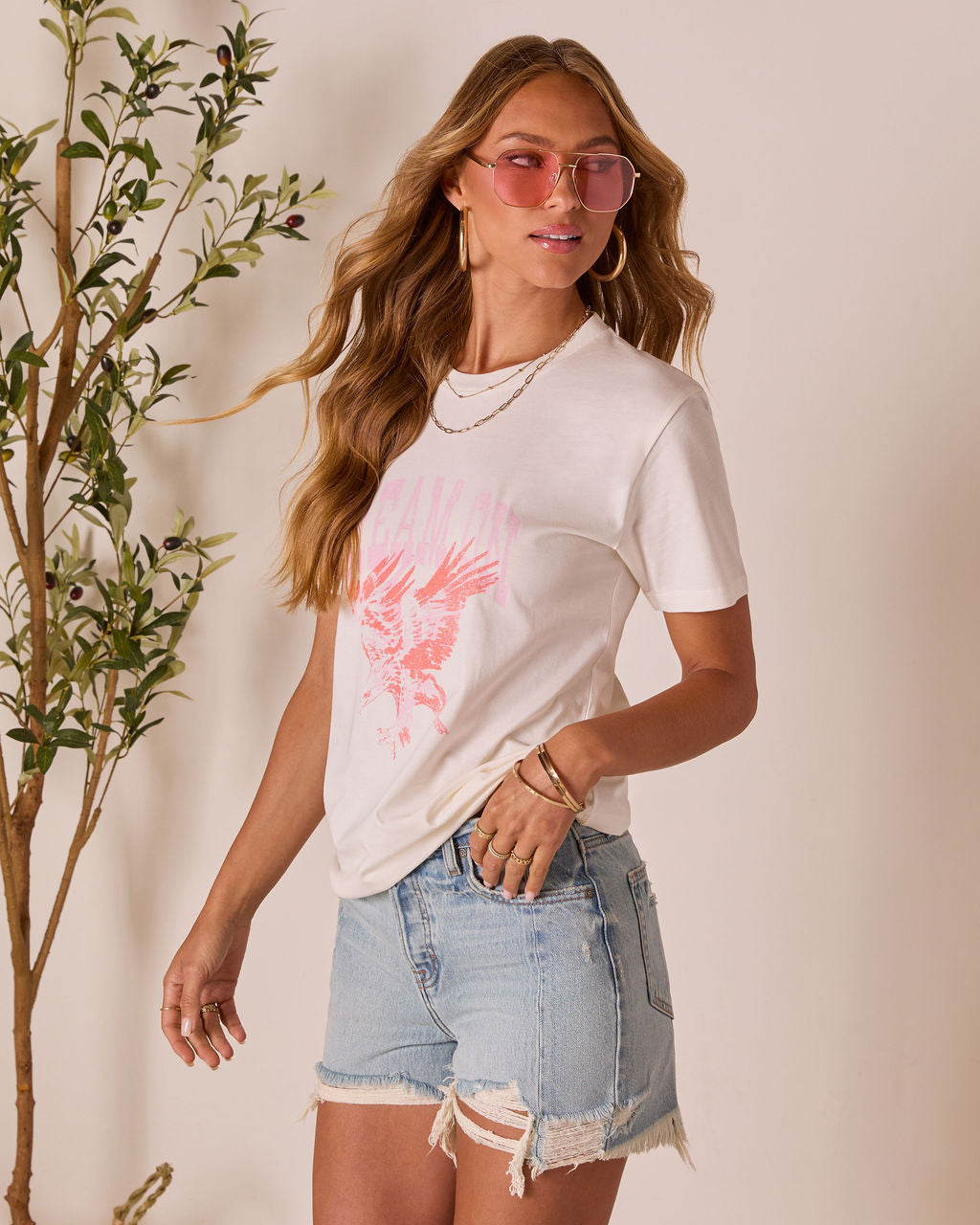 Dream On Short Sleeve Graphic Tee – VICI