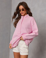 Cloud Kiss Partial Button Sweatshirt – VICI