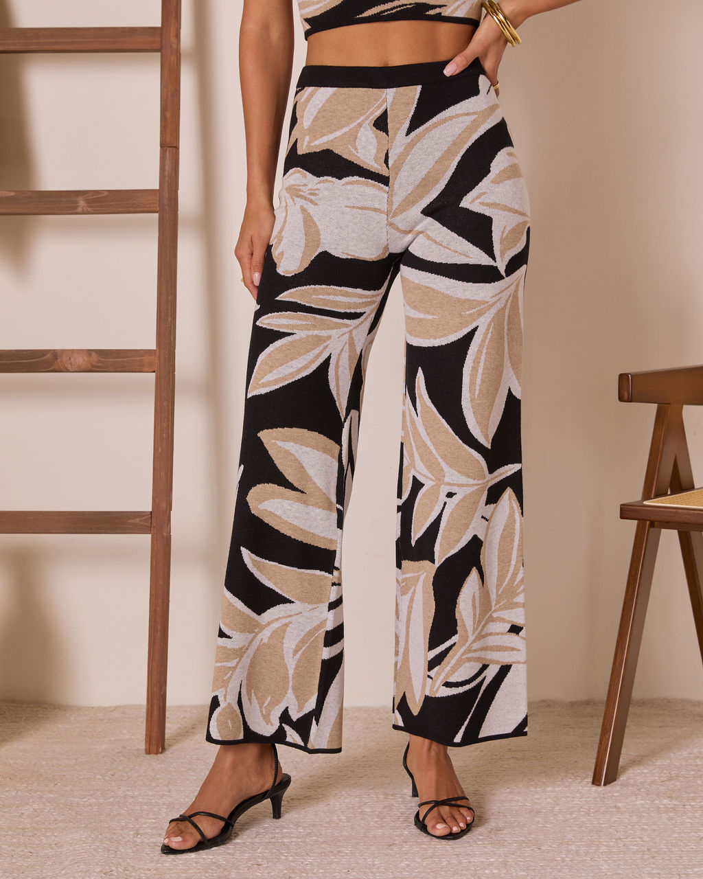 Honey Dust Tropical Knit Pants – VICI