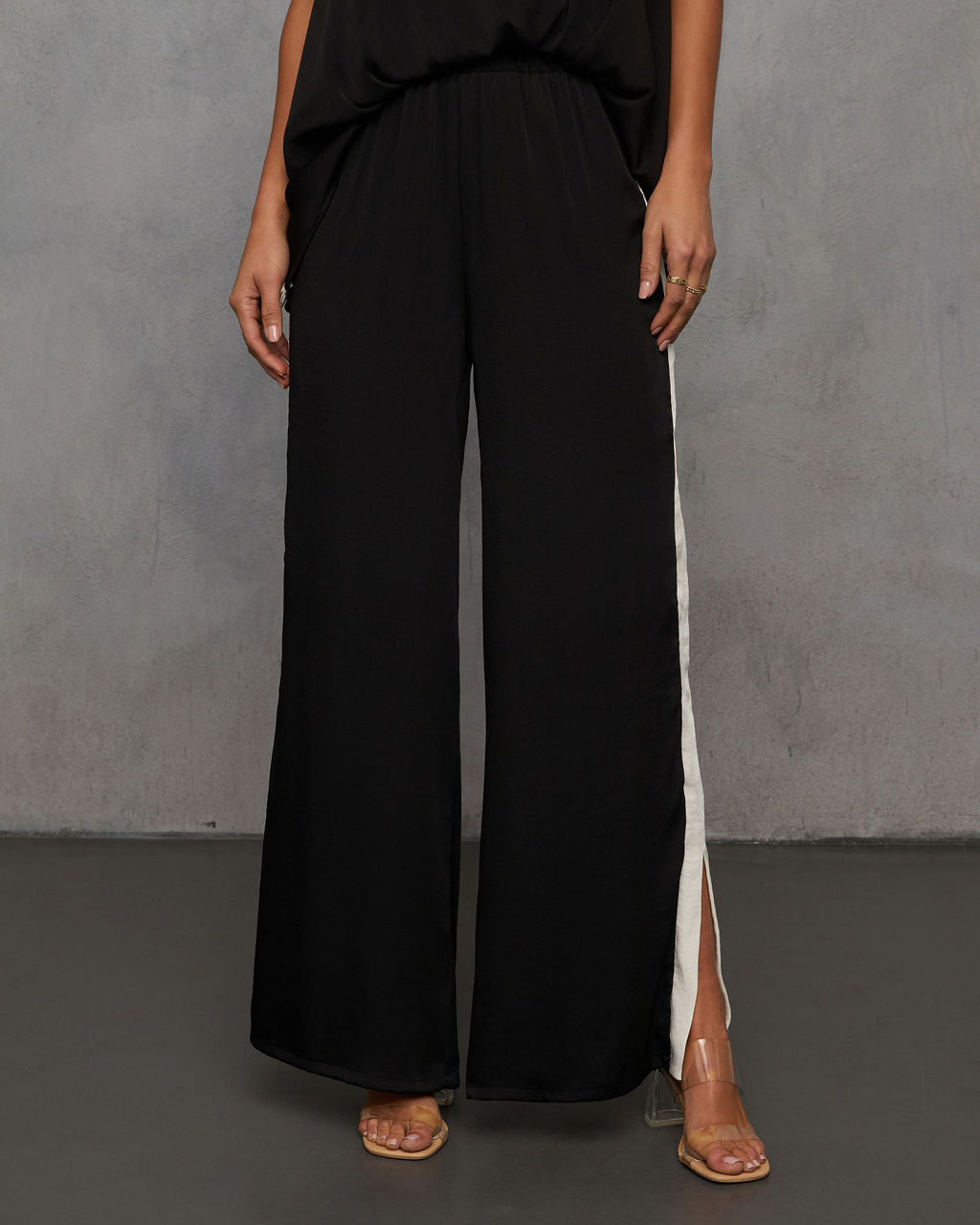 Lainey Contrast Trim Pants – VICI
