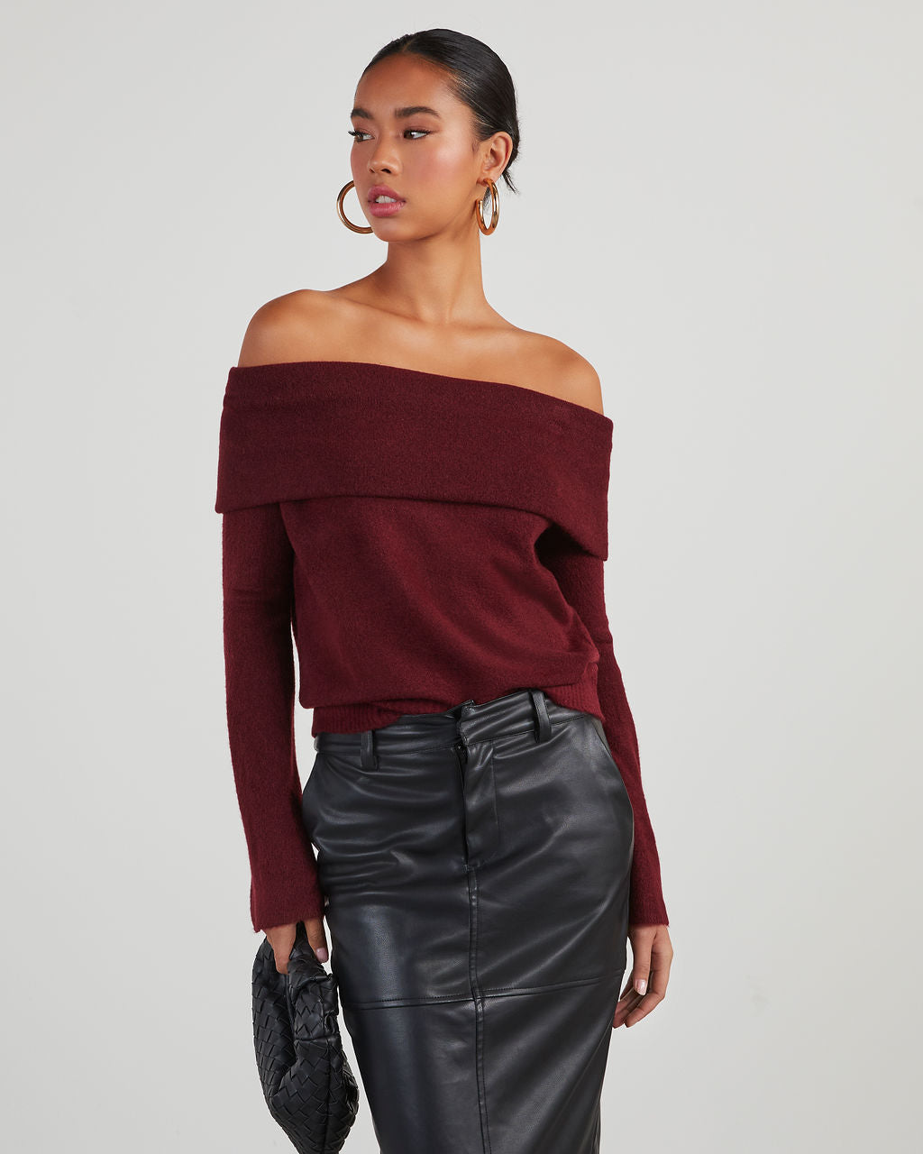 Dreamworld Off The Shoulder Pullover Sweater – VICI
