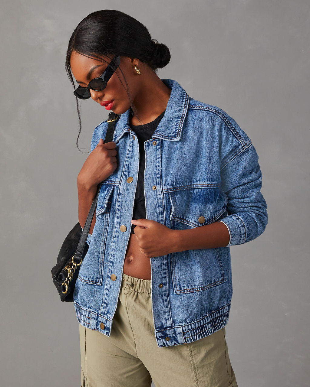 Lansing Cargo Denim Jacket – VICI