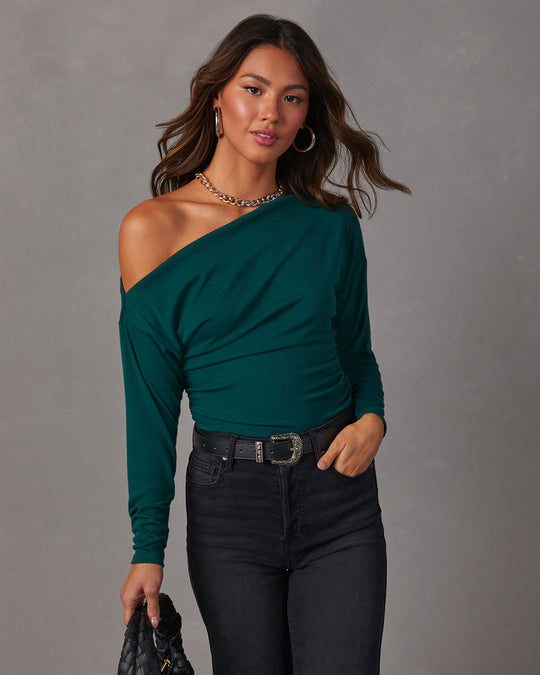 Karina Asymmetrical Crop Top – VICI